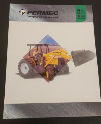 Fermec International 640B, 650B, 660B, B Series Tractor Loader Brochure ...