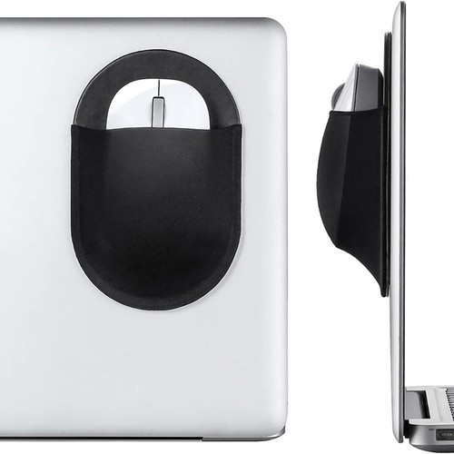 Universal Laptop Mouse Holder Stick-On Mouse Storage Bag Mouse Sleeve ...