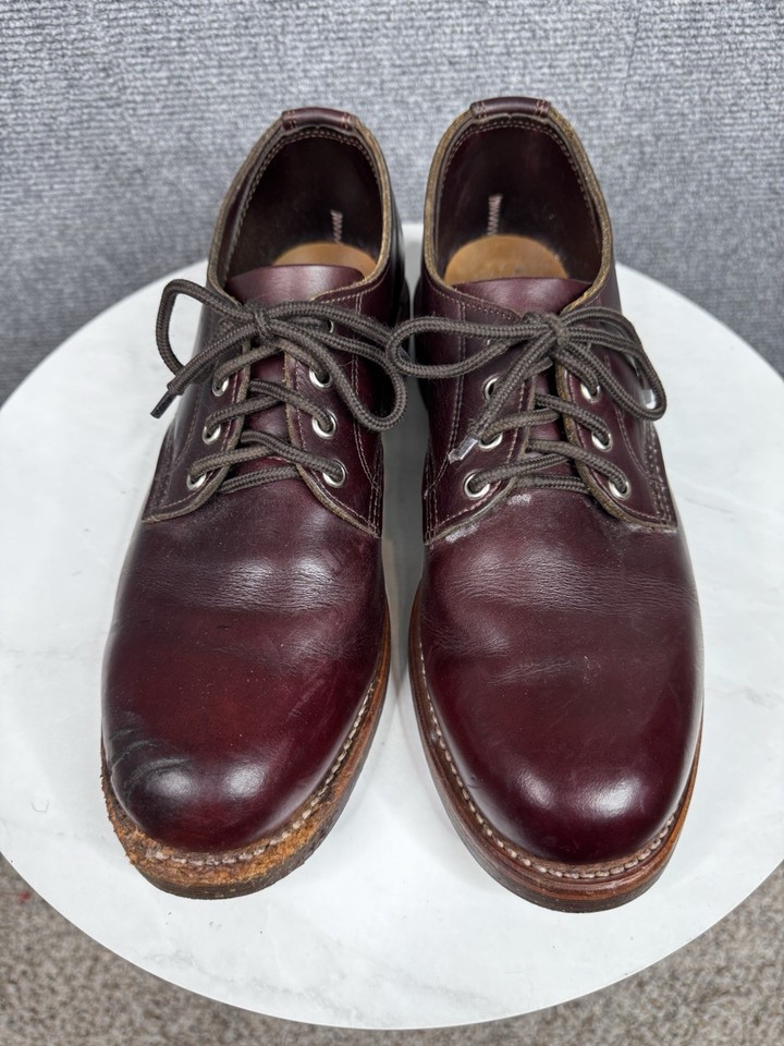 Chippewa 1901M74 Men's 4-in Anaflex Service Oxford Burgundy Brown 9.5 D ...