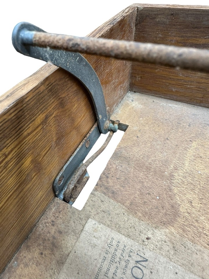 Antique Globe File Cabinet Drawer Oak Desktop Upright Barrister | eBay