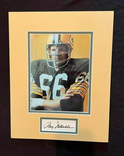 RAY NITSCHKE Green Bay Packers 11x14 Matted NFL Photo with Cut ...