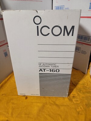 ICOM AT 160 HF AUTOMATIC ANTENNA TUNER FOR ICOM TRANSCEIVER | eBay