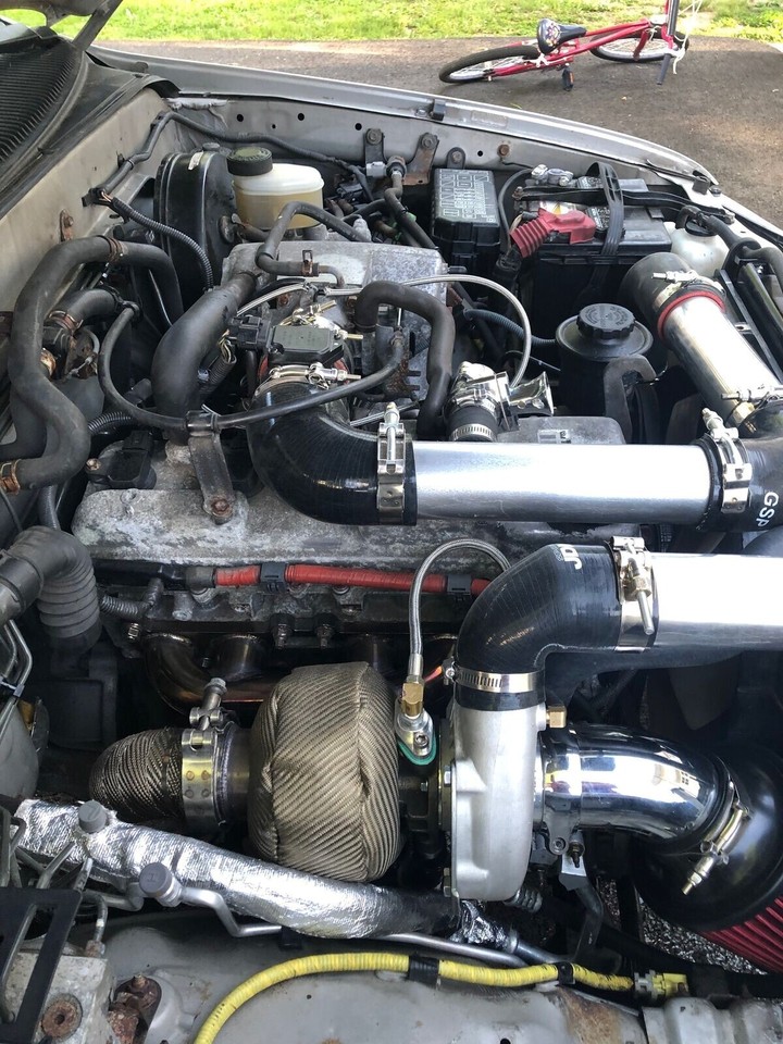 FOR BIG JDM 4Runner Tacoma Hilux Turbo Kit T3 2RZ-FE 3RZ-FE 485HP 1TRFE ...