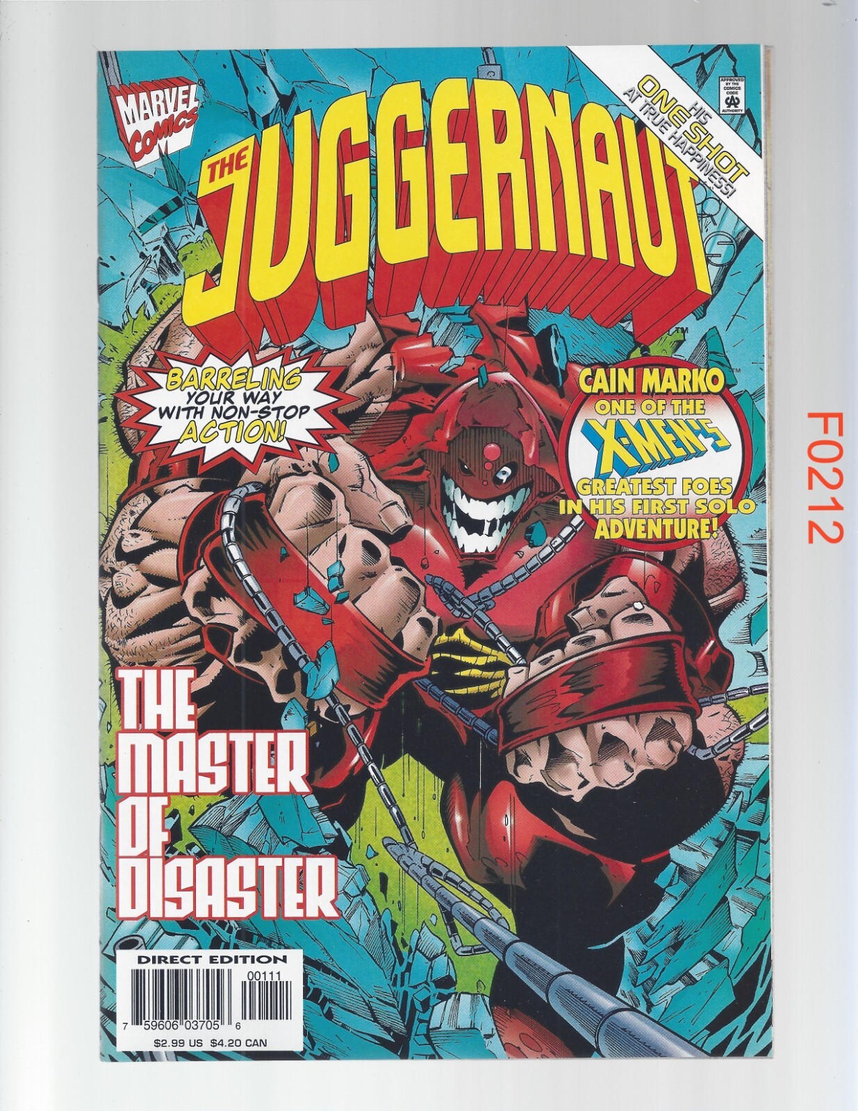 Juggernaut #1 one-shot 1997 Marvel VF/NM f0212 | eBay