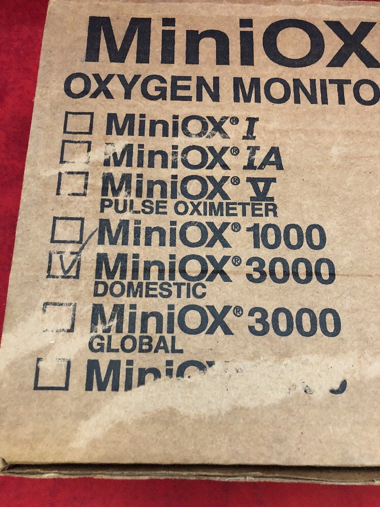 MSA MiniOX 3000 Oxygen Monitor O2 Analyzer for sale online | eBay