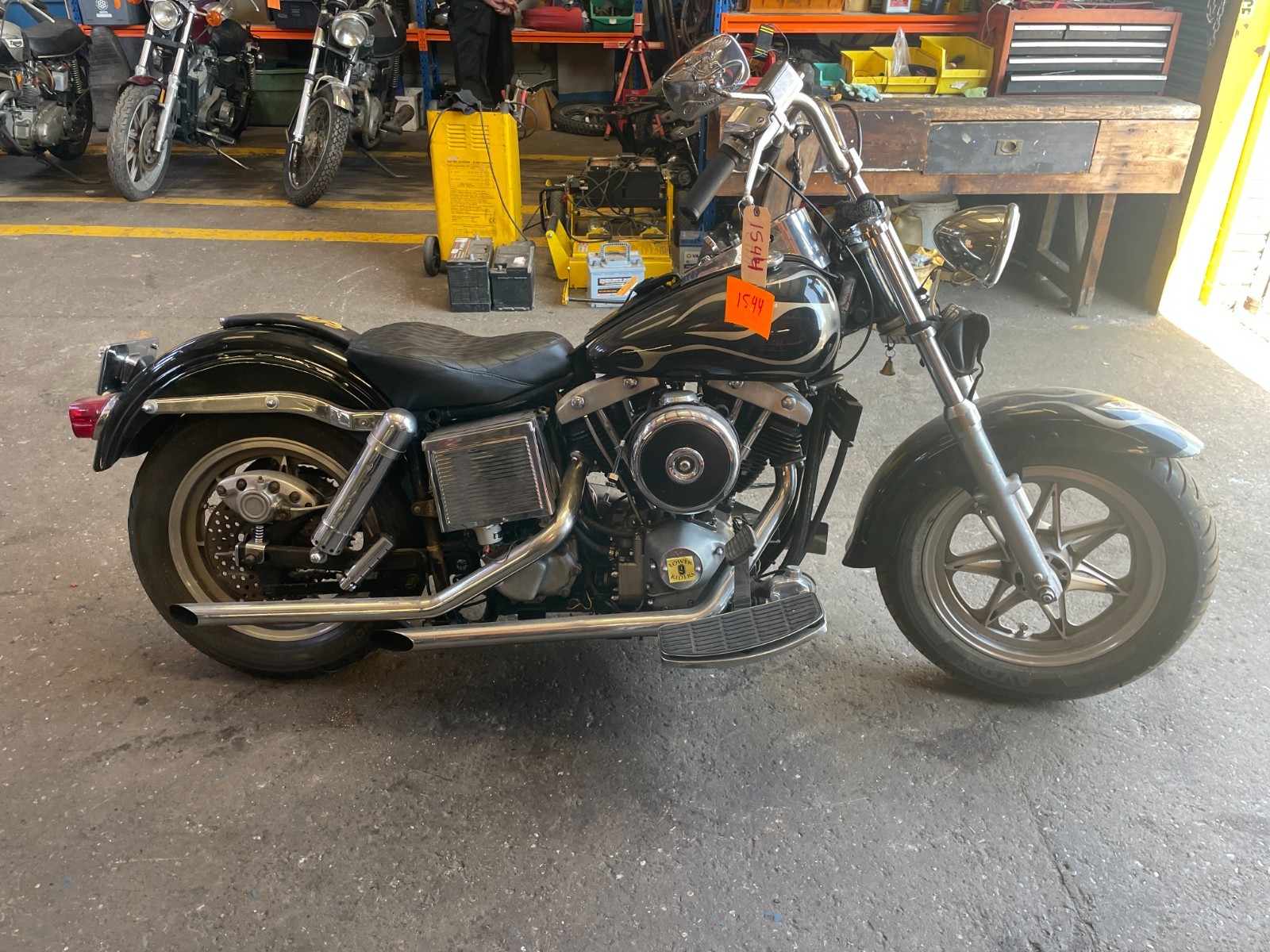 1974 Harley Davidson 1200cc FLH Shovelhead Project - Bike Years - 1970s