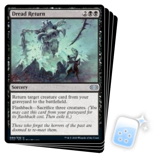 DREAD RETURN X4 Double Masters Magic MTG MINT CARD | eBay