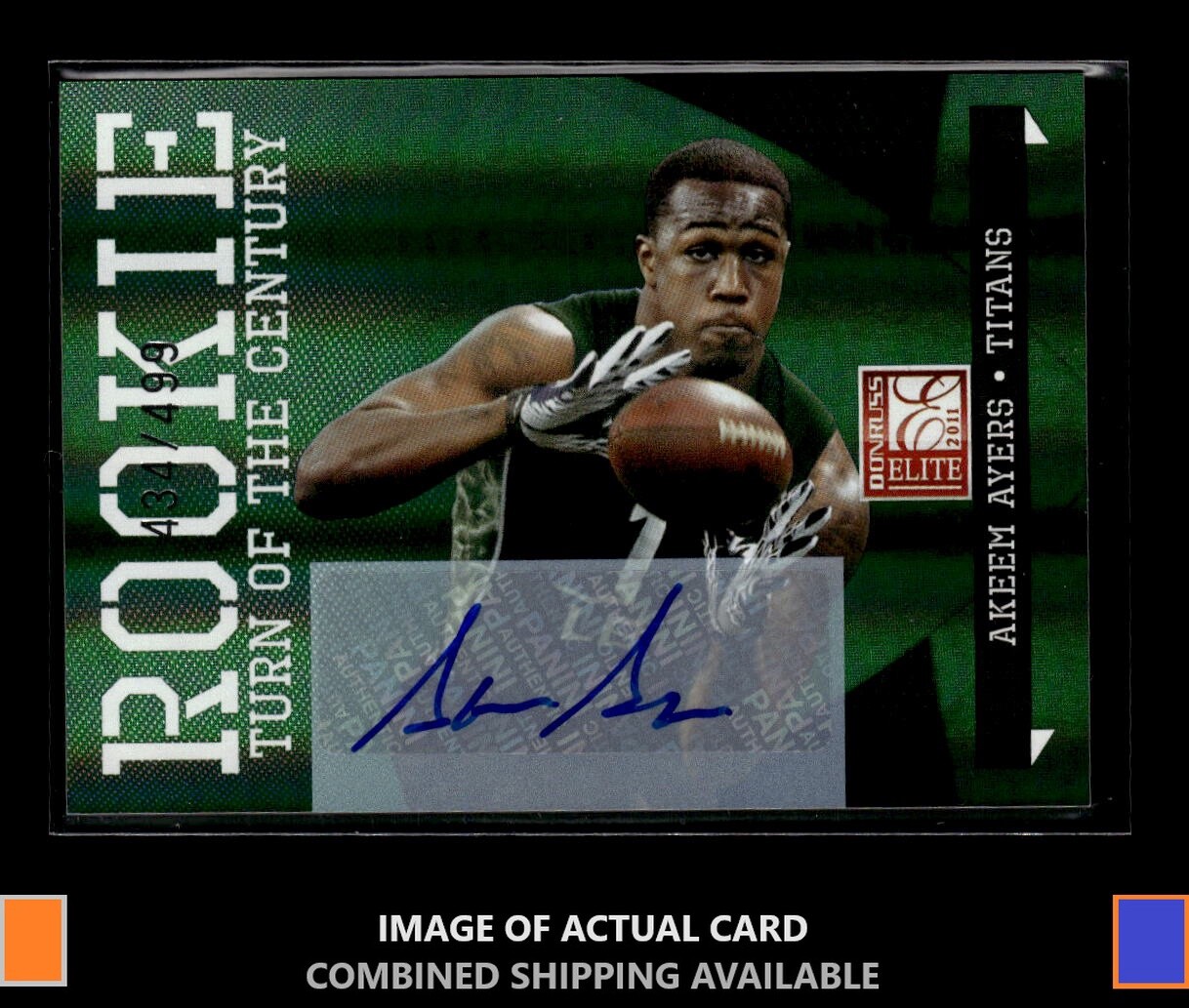 2011 Donruss Elite - Rookie Akeem Ayers #105 Turn of the Century ...