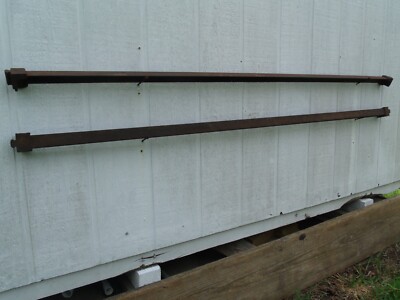 1800-1899 - Antique Cast Iron Bed