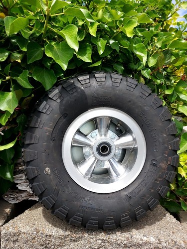 Astro 6" ALLOY 2 PC Wheel MiniBike CHEN SHINN TIRE #35 SPROCKET 5/8 ...