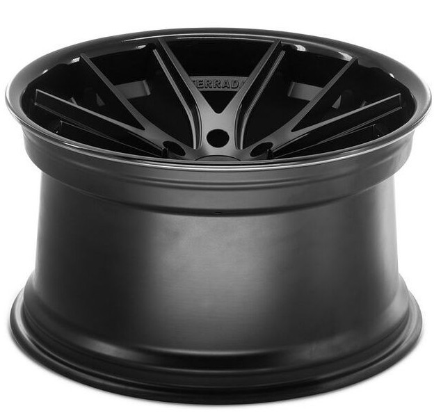19" FERRADA FR2 BLACK CONCAVE WHEELS RIMS FITS ALTIMA ACCORD CAMRY ...