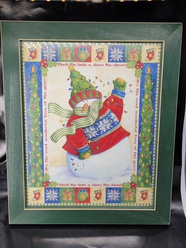 Snowman Lites by Vicky Howard (Framed Art Print) | eBay