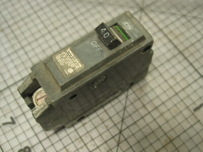 40 amp Circuit Breaker GE 1-Pole (Body 1" x 4") | eBay