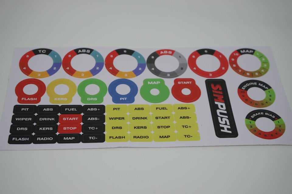 SIMPUSH MOZA R5 R3 ES 13inchs 33cm Circular steering wheel Rally sim ...