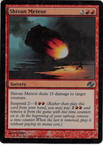 Shivan Meteor *FOIL Uncommon* Magic MtG x1 Planar Chaos MP | eBay