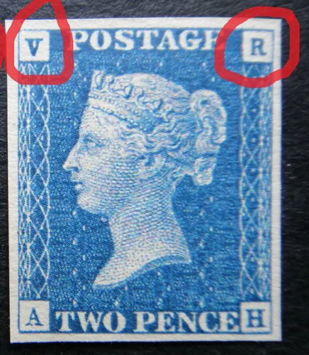 GB 1840 QV Stamps MNH Queen Victoria VR Official Penny Pence Blue UK ...