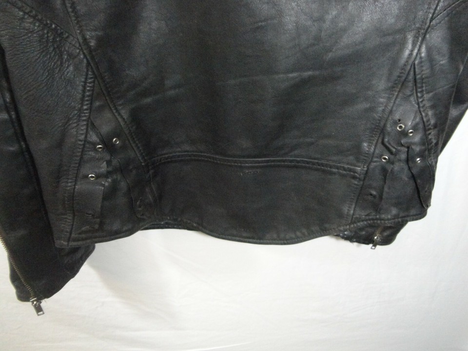 1950s Vintage Leather Motorcycle Jacket (Beck, Northeastern Flying Togs ...