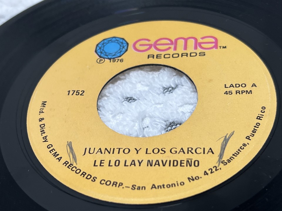 JUANITO Y LOS GARCIA / EL LE LO LAY NAVIDEÑO / ALEGRE VENGO / GEMA 1752 ...