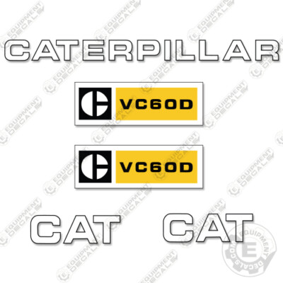 Fits Caterpillar VC60D Decal Kit Forklift Replacement Sticker Set - 3M ...