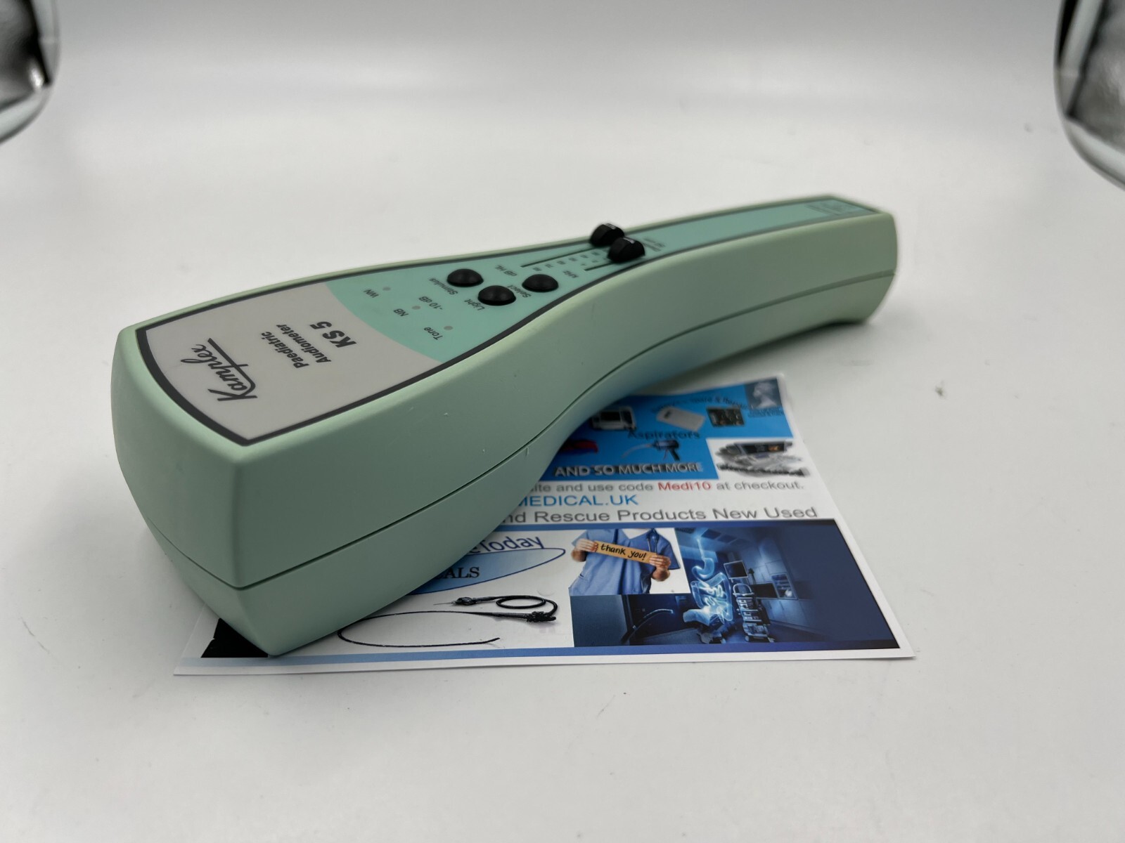 Kamplex KS5 Pediatric Audiometer Type 5 Tone kHz 0.5-4, dB HL 20-80 ...
