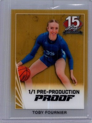 Toby Fournier 2025 Leaf National 1/1 Pre Production Proof | eBay