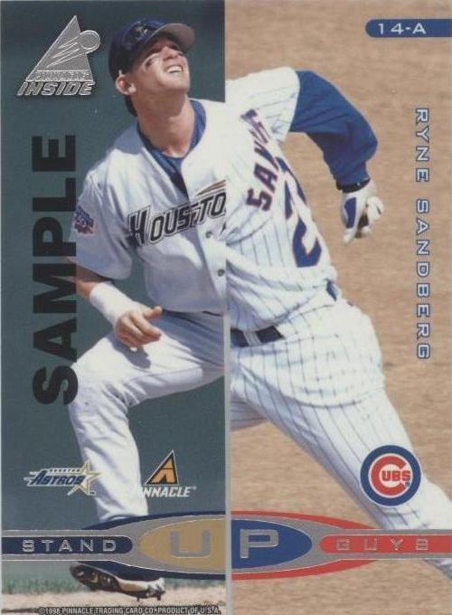 1998 Pinnacle Inside - Stand Up Guys Ryne Sandberg, Craig Biggio ...