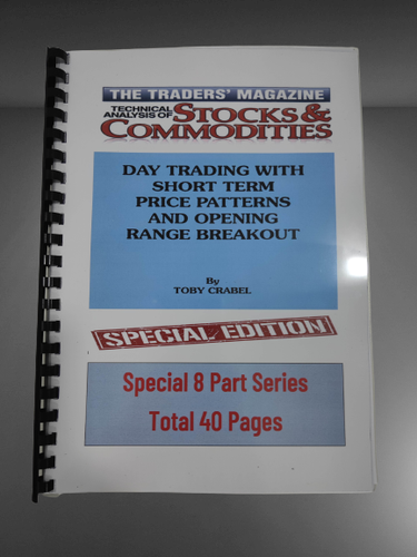 Toby Crabel Day Trading With Short Term Price Patterns & Opening Range ...