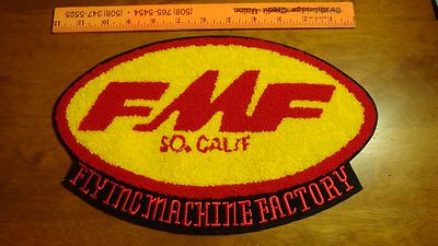 FMF FLYING MACHINE FACTORY SOUTHERN CALIFORNIA MOTOCROSS DIRT BIKE BACK ...
