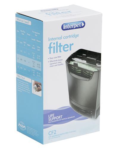 Interpet Aquarium Cartridge Filter CF Mini CF1 CF2 CF3 Hang On Tank ...