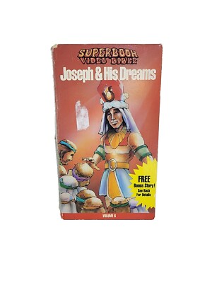 Superbook Video Bible: Joseph and His Dreams VHS Volume 6 Christian ...