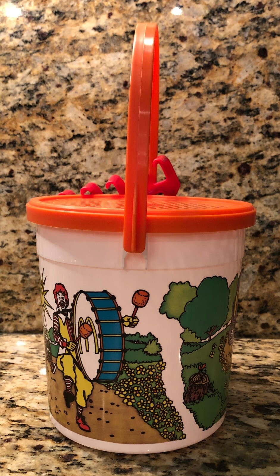 Parade Happy Pail 1986 Happy Meal Pail & Lid | eBay