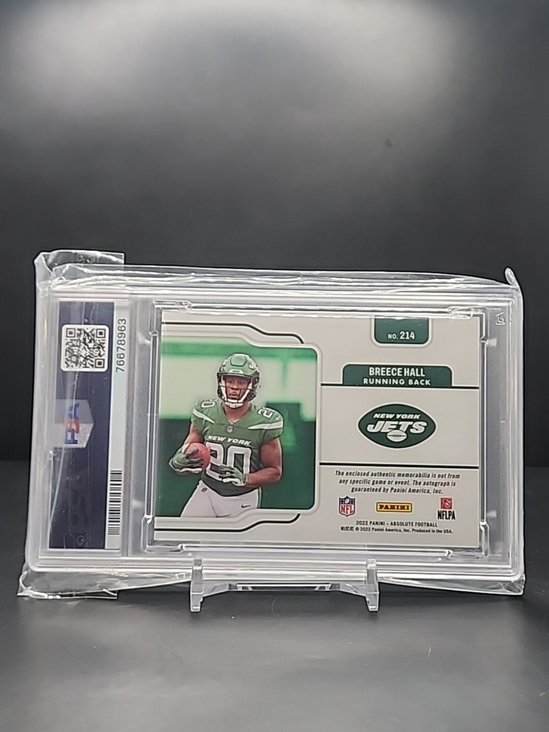 BREECE HALL 2022 ABSOLUTE RPA ROOKIE PATCH AUTOGRAPH RC AUTO /299 🔥🔥🔥 ...