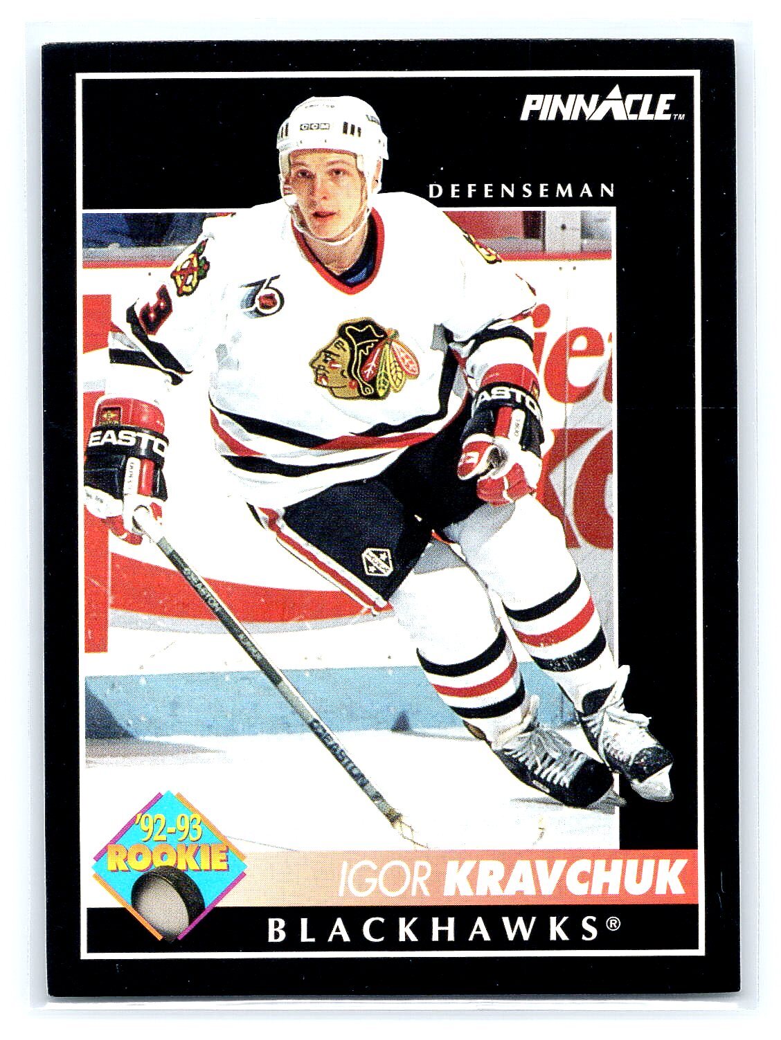 1992 Pinnacle Canadian Hockey #225 Igor Kravchuk Chicago Blackhawks | eBay
