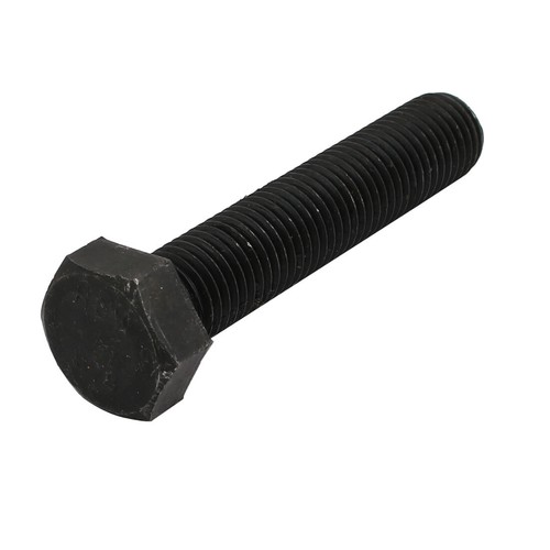 8.8 Grade M16x80mm Full Threaded Left Hand Thread Hex Head Bolt Black ...