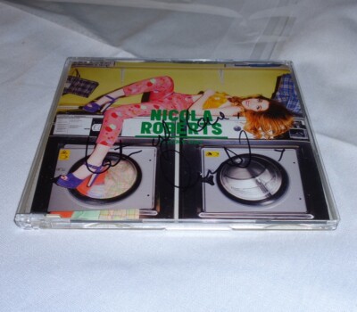 NICOLA ROBERTS (Girls Aloud) - Lucky Day - RARE SIGNED 1 Track CD ...