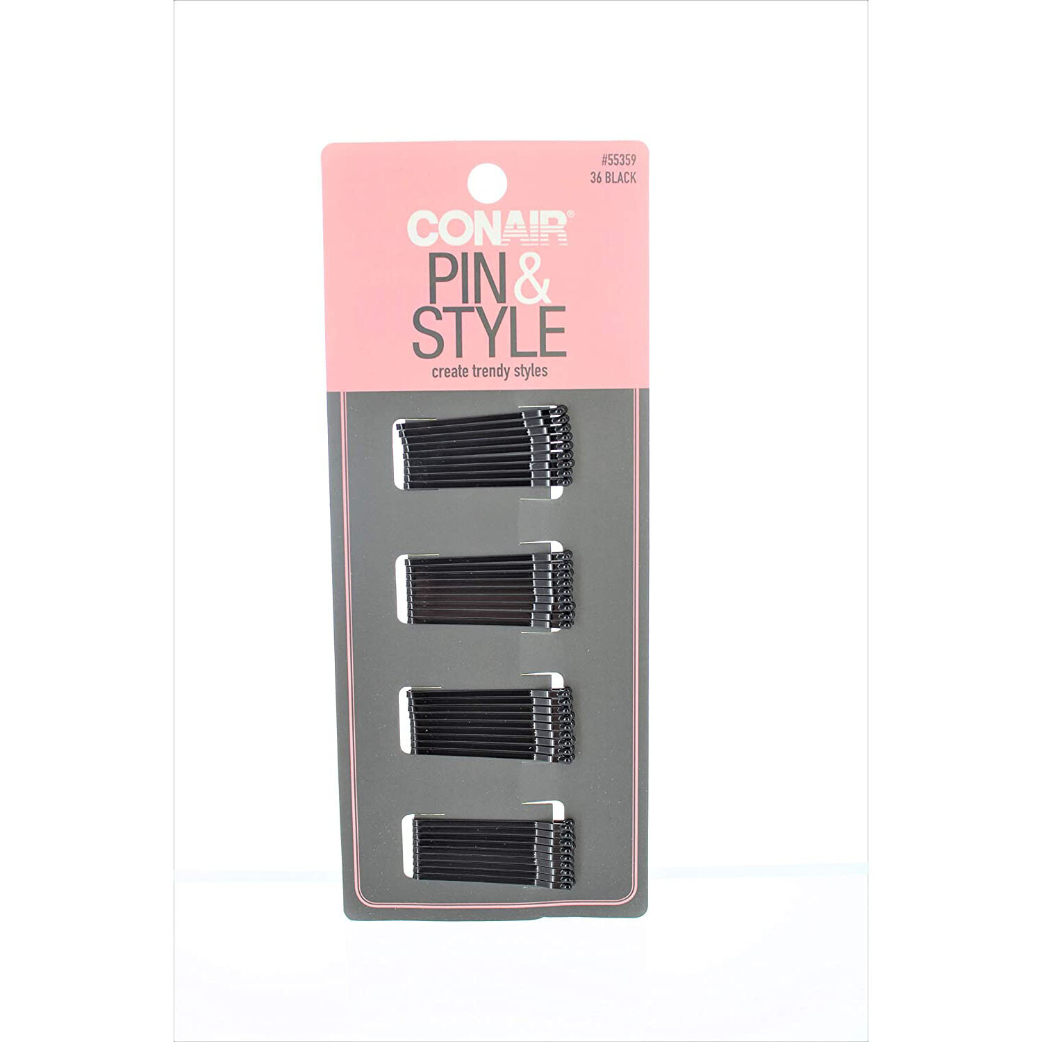 Conair Pin & Style Mini Bobby Pins, Black, 36-Pieces | eBay