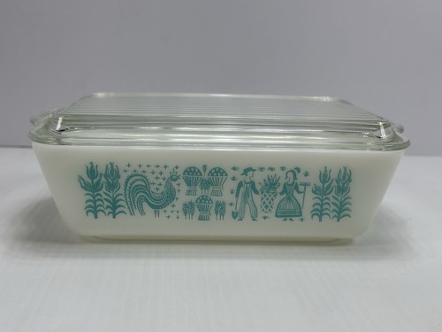 Vintage Pyrex 0503 Amish Butterprint Ovenware Dish 1-1/2 Qt Ribbed 503C ...