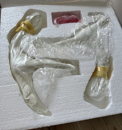 ASHTON DRAKE GENE DOLL MADRA'S RESIN DOGS SET - Never Removed From Box ...