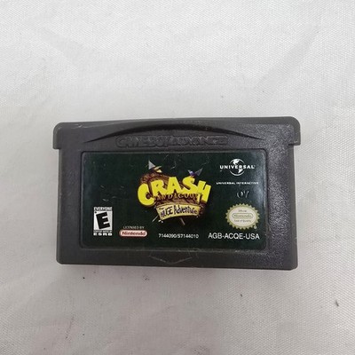 Crash Bandicoot The Huge Adventure Gameboy Advance Game Tested Works | eBay