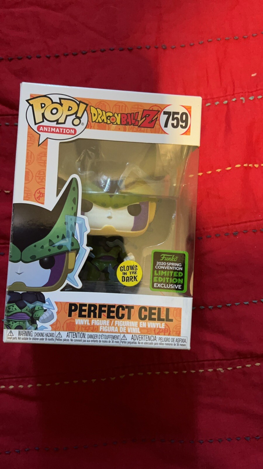 Funko Pop! Dragon Ball Z - #759 Perfect Cell (Glows in the Dark ...