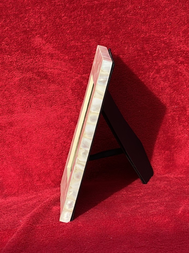 Beautiful Mosaic Capiz Shell 4”x6” Photo Frame By Portofino Home ...