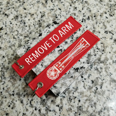 9 Level Missile Maintenance Badge Remove To Arm Keychain, Tag, Streamer ...