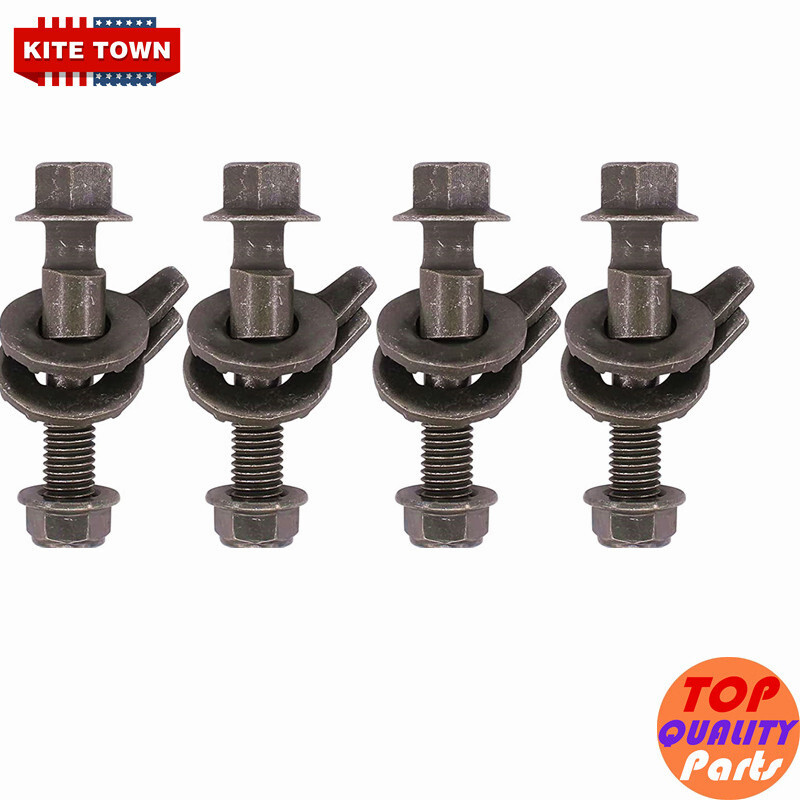New Front Wheels Cam Bolts 8Kits Adjustable Camber Correction Alignment ...