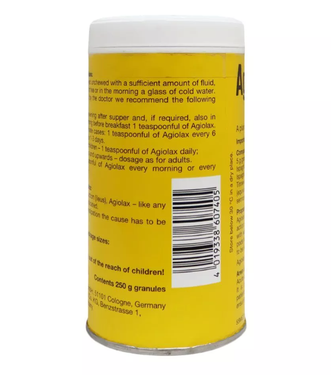 Madaus Agiolax granules 250 Gram Made in Germany Original | eBay