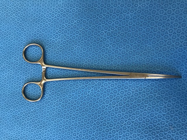 AESCULAP BH187R Jacobsen Hemostatic Forceps Curved 7.5” for sale online ...