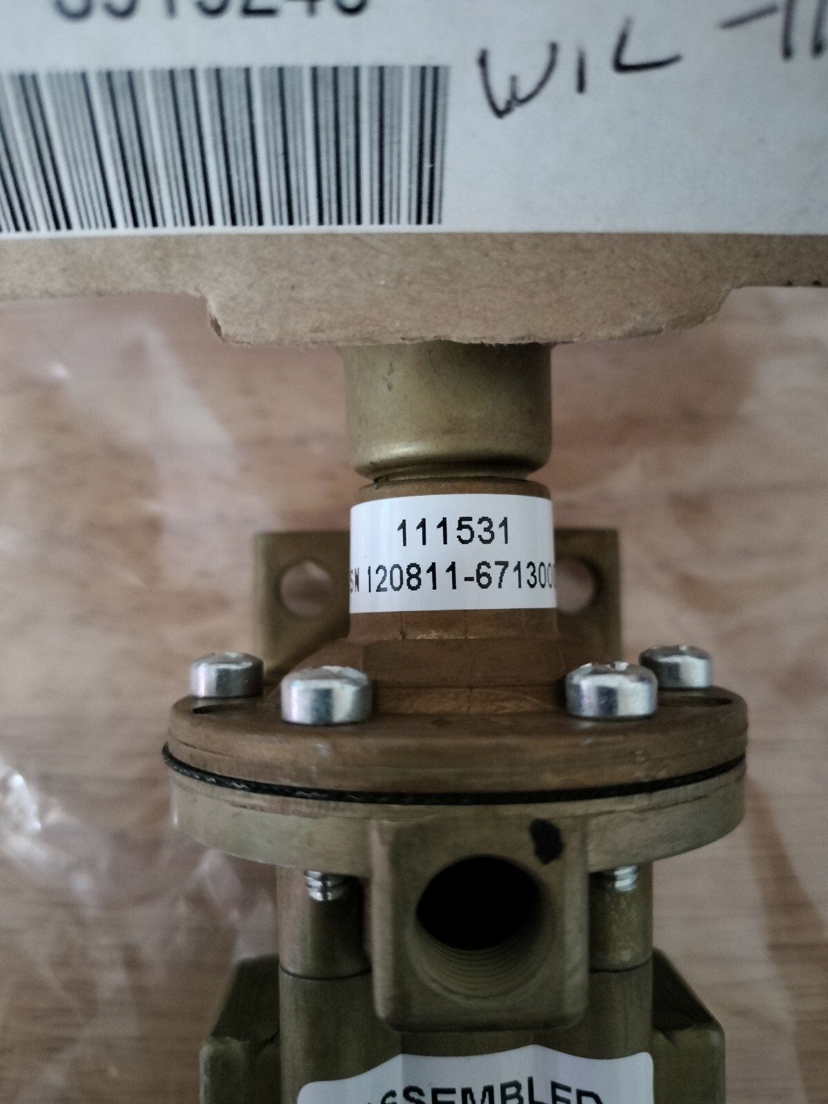 Williams Controls 111531 Wm147F Volvo 3919249 Normally Open Relay Valve ...