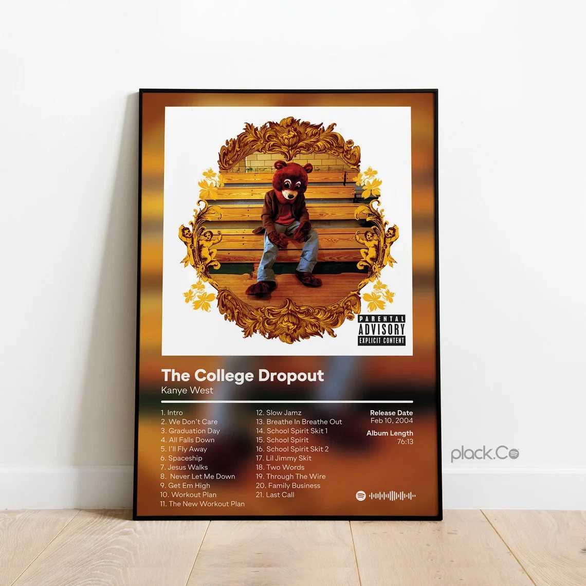 Kanye West College Dropout Poster