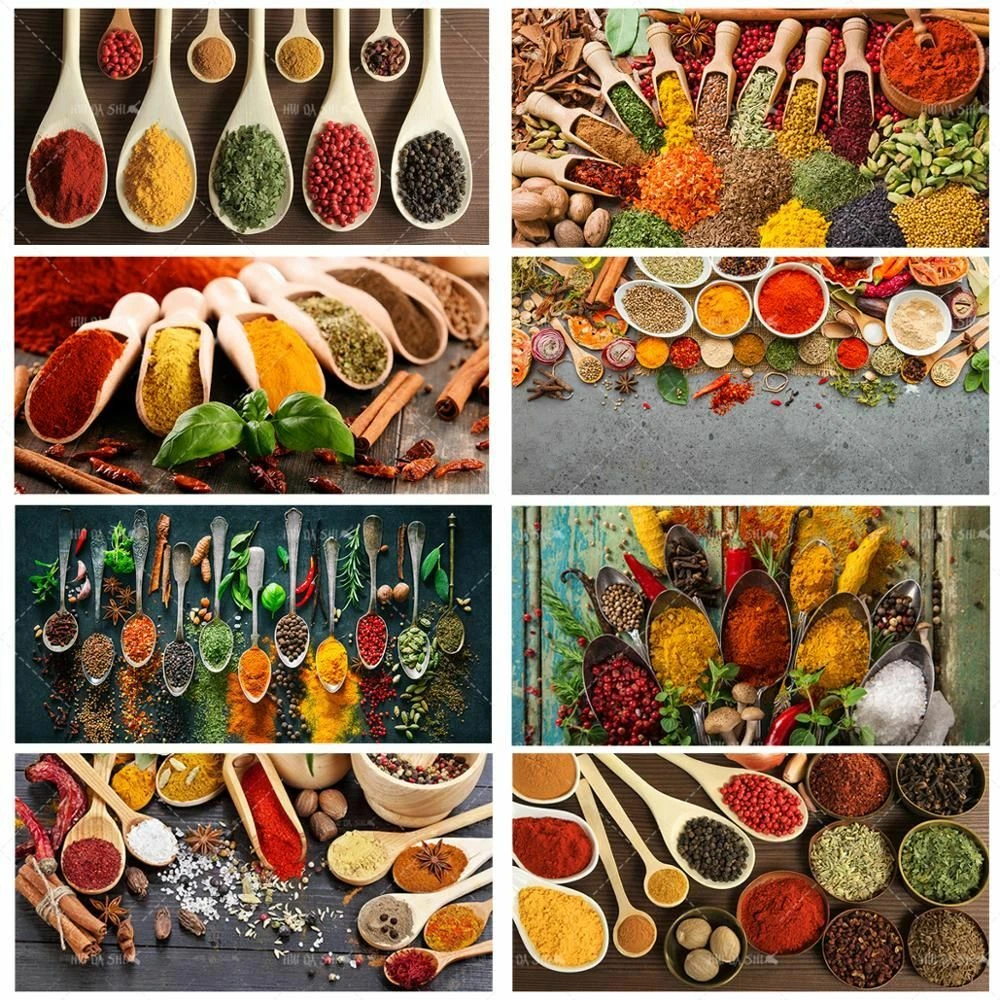 Indian Spices Wall Art