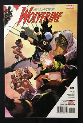 ALL NEW WOLVERINE 22 Volume 1 Marvel Comics GAMORA GROOT STAR LORD GOTG ...