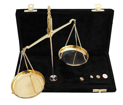 Brass Tarazu/Vintage Goldsmith Weighing Machine, Balance Justice Law ...